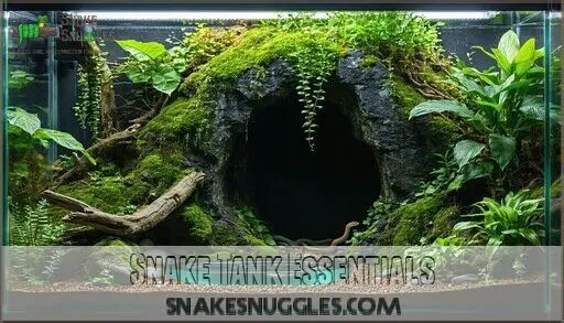 Snake Tank Decor Ideas: Creative Tips for a Safe & Stunning Terrarium