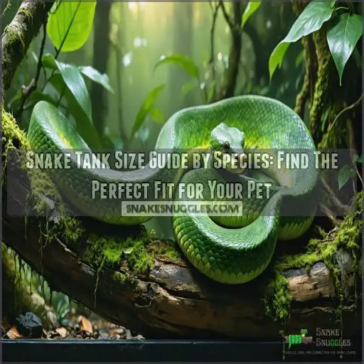 Snake Tank Size Guide by Species: Find The Perfect Fit for Your Pet