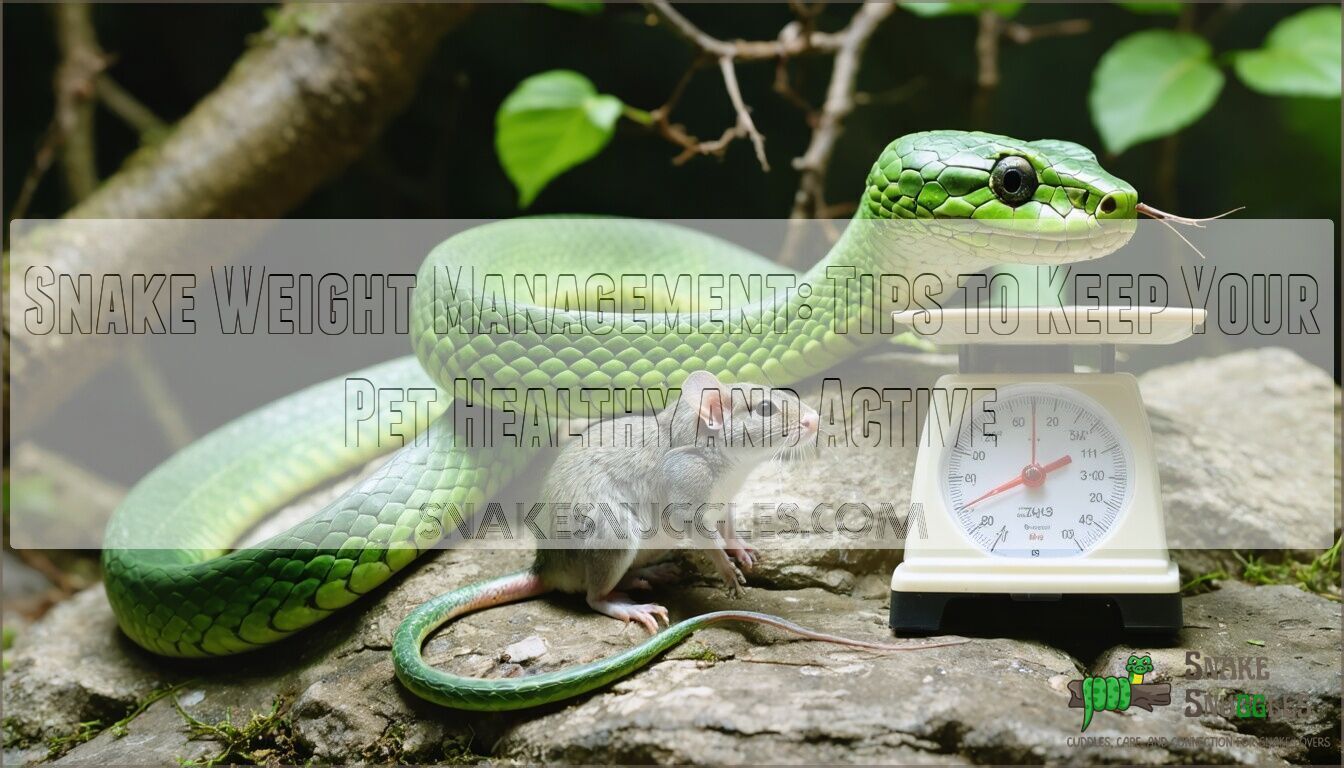 Snake Weight Management: Tips to Keep Your Pet Healthy and Active