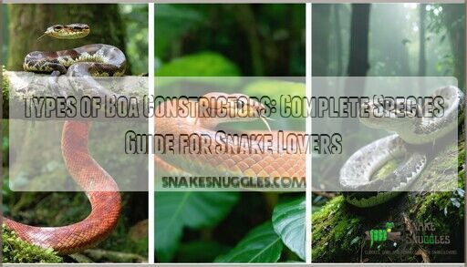 Types of Boa Constrictors: Complete Species Guide for Snake Lovers