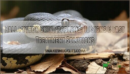 Ball Python Skin Problems: 10 Signs & Fast Treatment Solutions