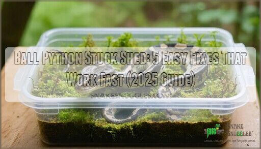 Ball Python Stuck Shed: 5 Easy Fixes That Work Fast (2025 Guide)