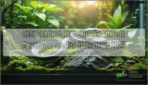 Best Ceramic Heat Emitter for Boa Constrictors: Top 10 Reviews 2025