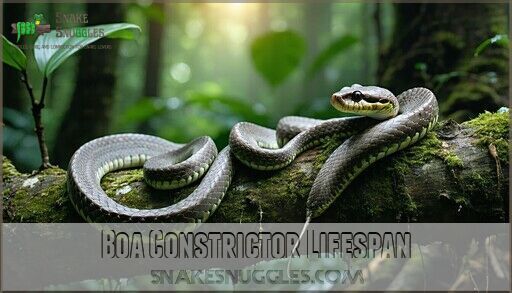 Boa Constrictor Lifespan: How Long Do These Giants Really Live?
