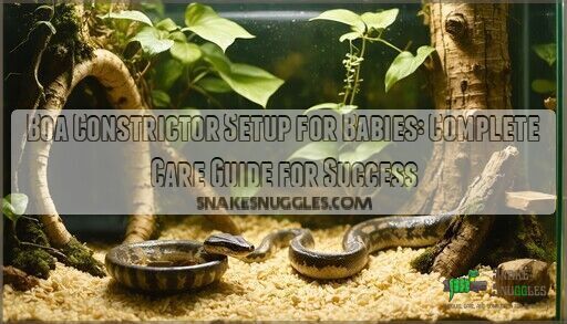 Boa Constrictor Setup for Babies: Complete Care Guide for Success