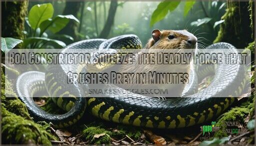 Boa Constrictor Squeeze: The Deadly Force That Crushes Prey in Minutes