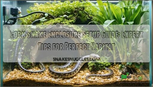 Corn Snake Enclosure Setup Guide: Expert Tips for Perfect Habitat