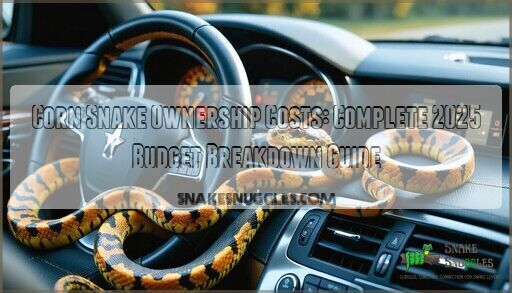 Corn Snake Ownership Costs: Complete 2025 Budget Breakdown Guide