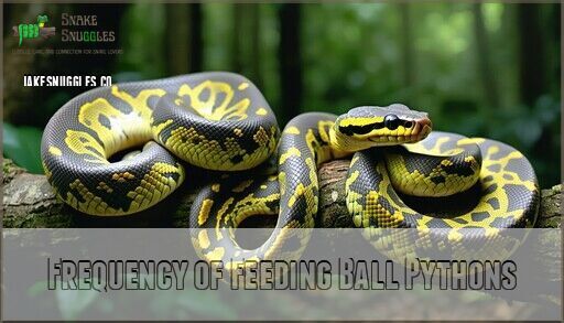 How Often to Feed Ball Pythons: Complete Schedule & Chart Guide