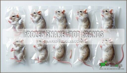 Safe Frozen Snake Food Brands: 9 Top Picks for Healthy Reptiles