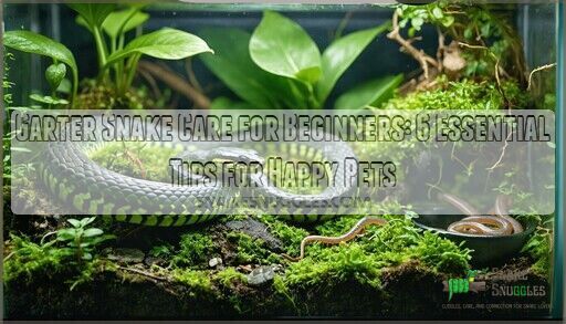 Garter Snake Care for Beginners: 6 Essential Tips for Happy Pets