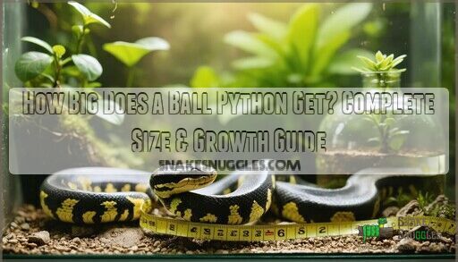 How Big Does a Ball Python Get? Complete Size & Growth Guide