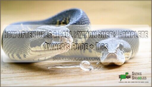 How Often Does a Ball Python Shed? Complete Owner's Guide + Tips