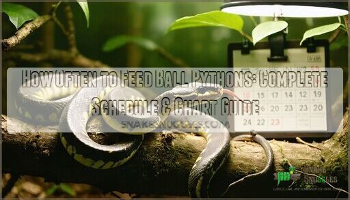 How Often to Feed Ball Pythons: Complete Schedule & Chart Guide