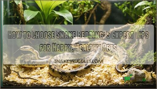 How to Choose Snake Bedding: 5 Expert Tips for Happy, Healthy Pets