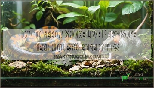 How to Feed a Snake Live Prey: Safe Techniques & Expert Tips