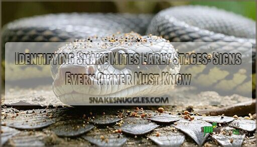 Identifying Snake Mites Early Stages: Signs Every Owner Must Know