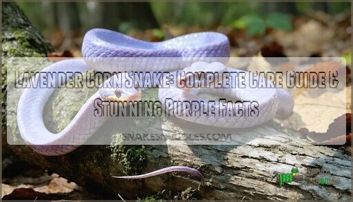Lavender Corn Snake: Complete Care Guide & Stunning Purple Facts