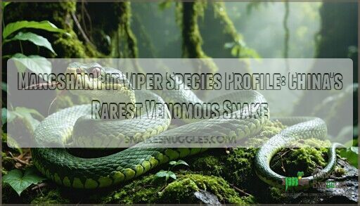 Mangshan Pit Viper Species Profile: China's Rarest Venomous Snake