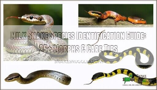 Milk Snake Species Identification Guide: 25+ Morphs & Care Tips