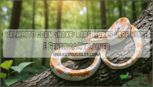 Palmetto Corn Snake: Rare Morph Care Guide & Genetics Explained
