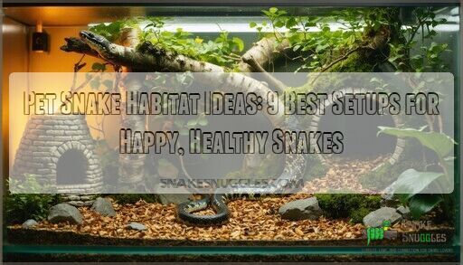 Pet Snake Habitat Ideas: 9 Best Setups for Happy, Healthy Snakes