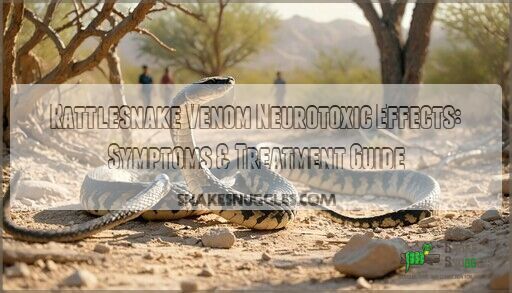 Rattlesnake Venom Neurotoxic Effects: Symptoms & Treatment Guide