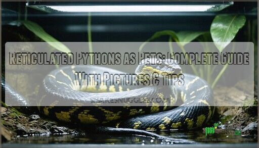 Reticulated Pythons as Pets: Complete Guide With Pictures & Tips