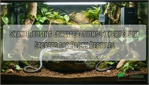 Snake Housing Considerations: Expert Setup Secrets for Happy Reptiles