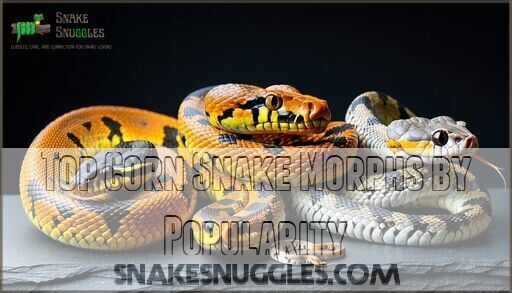 Corn Snake Colors & Patterns: 60+ Stunning Morphs