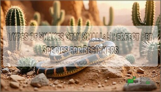 Types of Snakes Stay Small: 9 Perfect Pet Species for Beginners