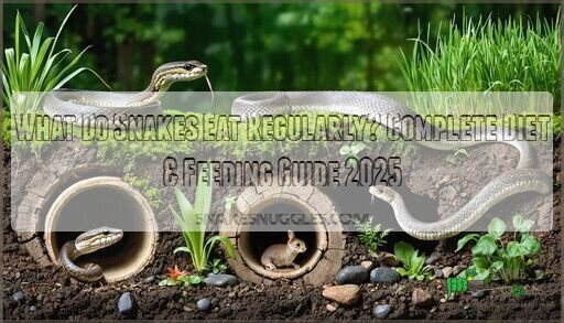What Do Snakes Eat Regularly? Complete Diet & Feeding Guide 2025