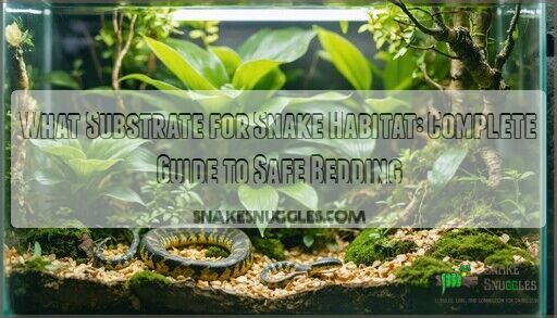 What Substrate for Snake Habitat: Complete Guide to Safe Bedding