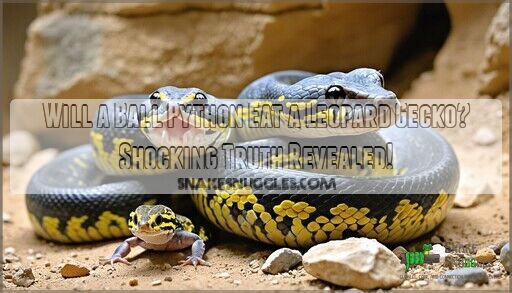 Will a Ball Python Eat a Leopard Gecko? Shocking Truth Revealed!