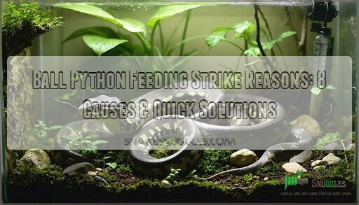 Ball Python Feeding Strike Reasons: 8 Causes & Quick Solutions