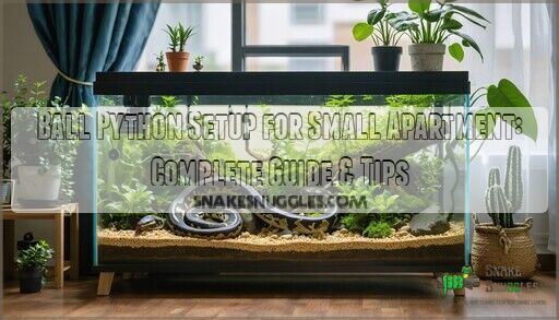 Ball Python Setup for Small Apartment: Complete Guide & Tips