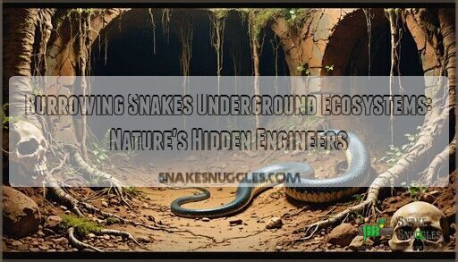 Burrowing Snakes Underground Ecosystems: Nature's Hidden Engineers