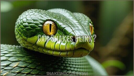 Can Snakes Blink? The Reptilian Secret of the Transparent Eyelid Brille