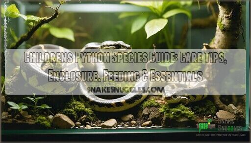 Childrens Python Species Guide: Care Tips, Enclosure, Feeding & Essentials