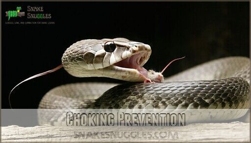 Difficulty Swallowing Prey for Snakes: When Big Meals Go Wrong