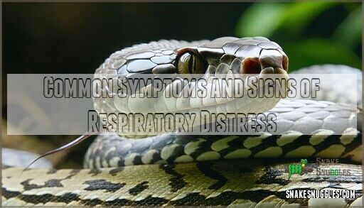 Snake Respiratory Disease Symptoms Revealed