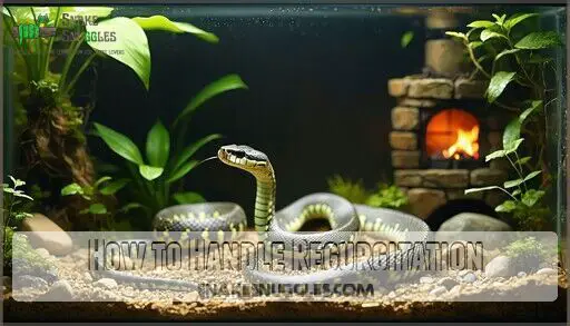 How to Handle Regurgitation Snakes: Causes, Care & Recovery Tips