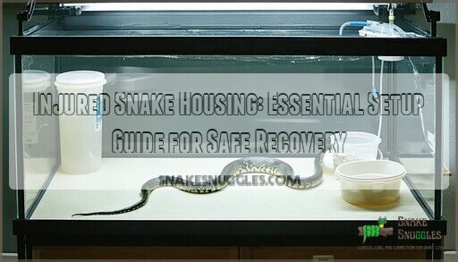 Injured Snake Housing: Essential Setup Guide for Safe Recovery