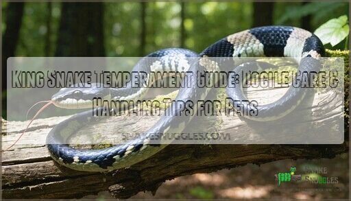 King Snake Temperament Guide: Docile Care & Handling Tips for Pets