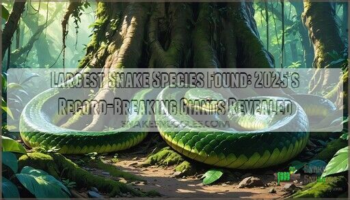 Largest Snake Species Found: 2025's Record-Breaking Giants Revealed