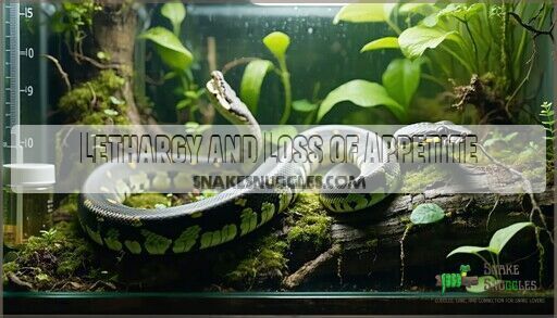 Snake Diseases Lethargy and Loss of Appetite: Warning Signs Guide