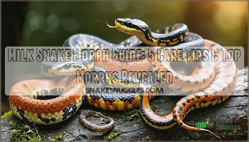 Milk Snake Morph Guide: 5 Care Tips & Top Morphs Revealed