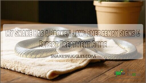 My Snake Has a Broken Jaw: Emergency Signs & Expert Treatment Guide