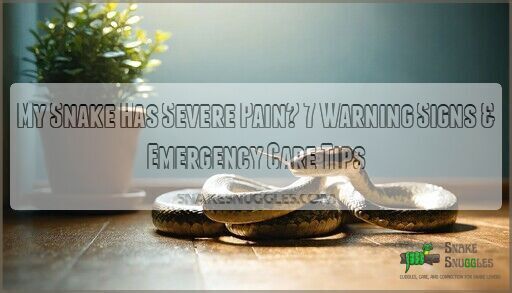My Snake Has Severe Pain? 7 Warning Signs & Emergency Care Tips