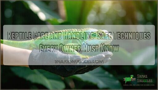 Reptile Care and Handling: Safe Techniques Every Owner Must Know